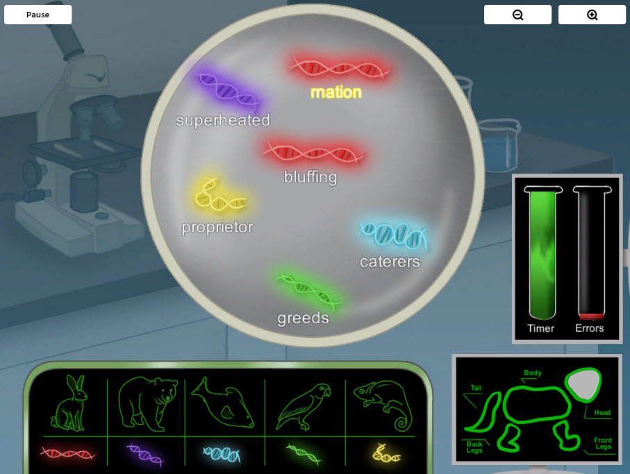 Creature Lab - Mavis Beacon Teaches Typing Classroom Edition Userguide